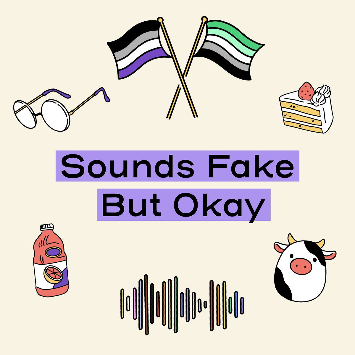 Ep 350: Pride 2025 and Biphobia - Sounds Fake But Okay | Lyssna här | Poddtoppen.se